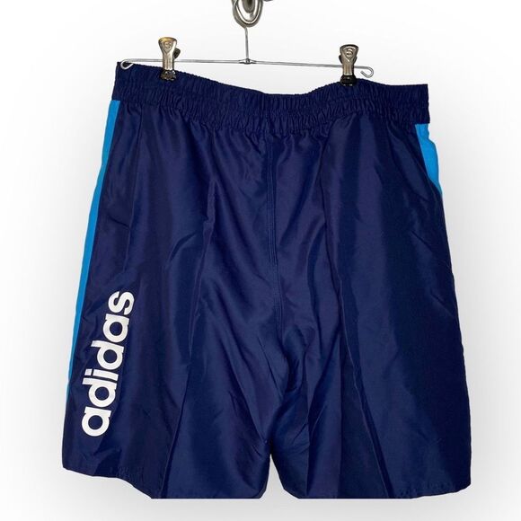 adidas | Swim | Adidas Swim Trunks Swimsuit Pull On L 58 R Blue Summer ...